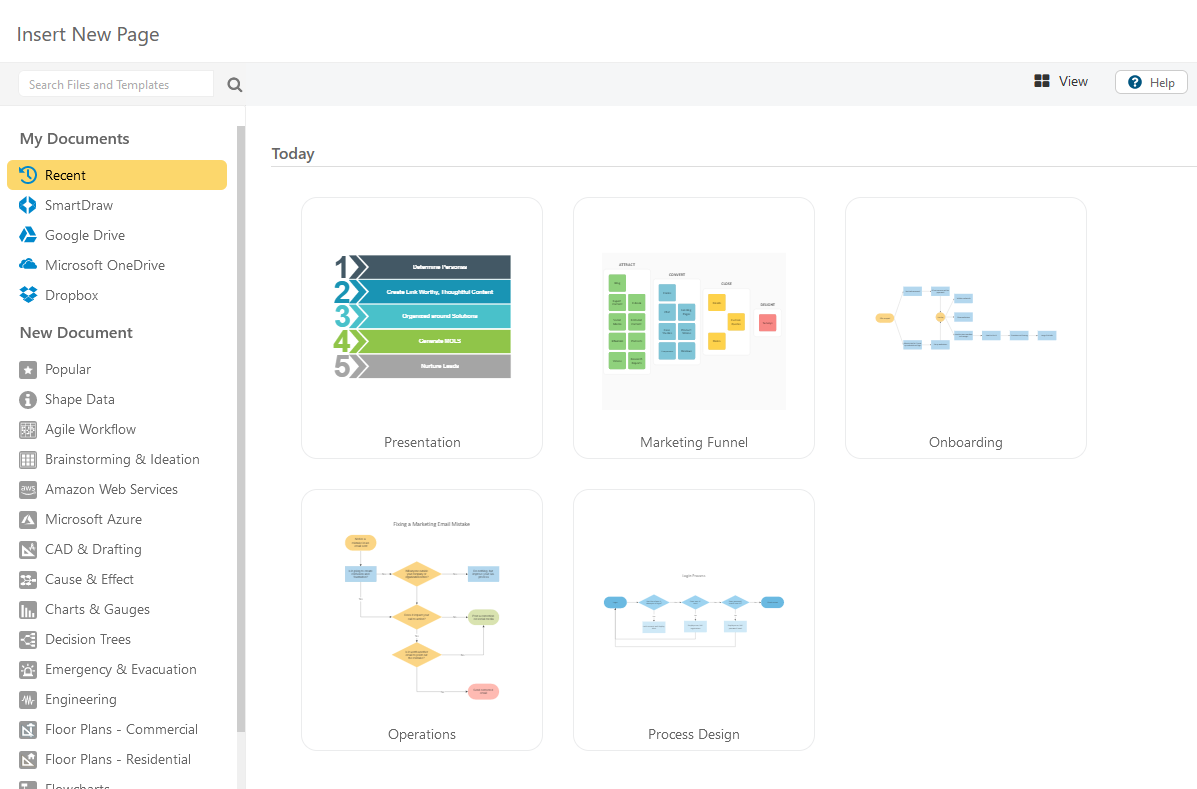 Create Multiple Pages in a SmartDraw File – SmartDraw