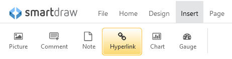 Hyperlinking to a Page in a Multi-Page File in SmartDraw – SmartDraw