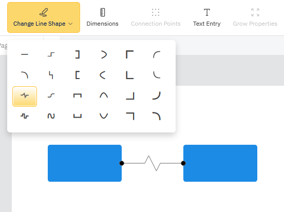 Change Line Shape – SmartDraw Knowledge Base