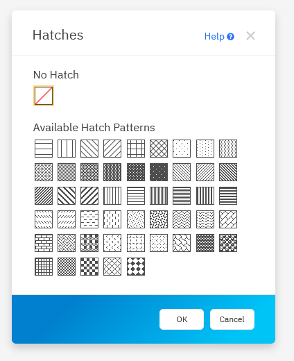 Hatch Dialog – SmartDraw Knowledge Base