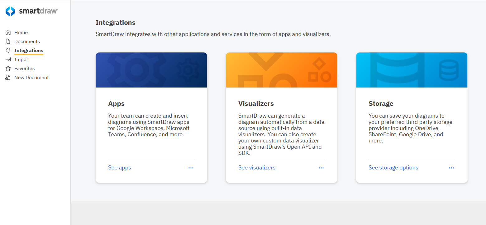Add a Storage Provider: Google Drive, Microsoft OneDrive, SharePoint, Box, DropBox – SmartDraw ...