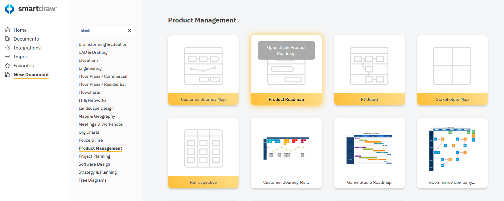 Product Roadmap – SmartDraw Knowledge Base