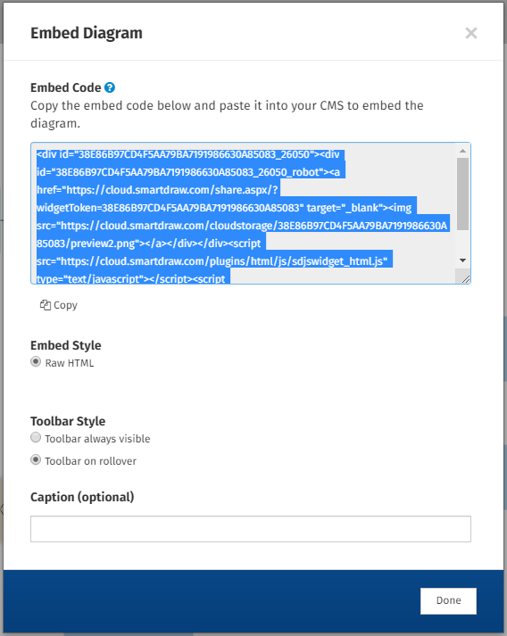 Embed a SmartDraw Document on a Web Page – SmartDraw